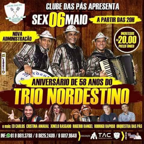 Projeto Forró Luar do Sertão: Forró Trio Nordestino 58 anos