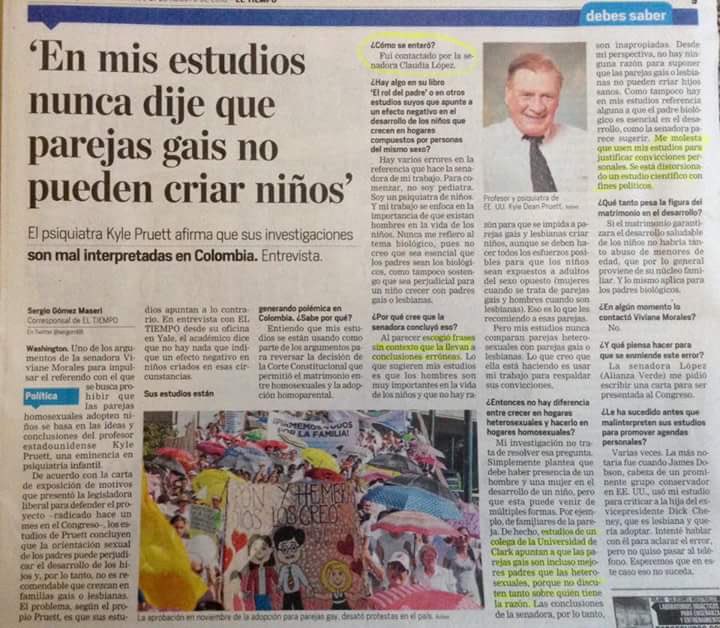 Psiquiatra Kyle Pruett DESAUTORIZA a Viviane Morales al ...