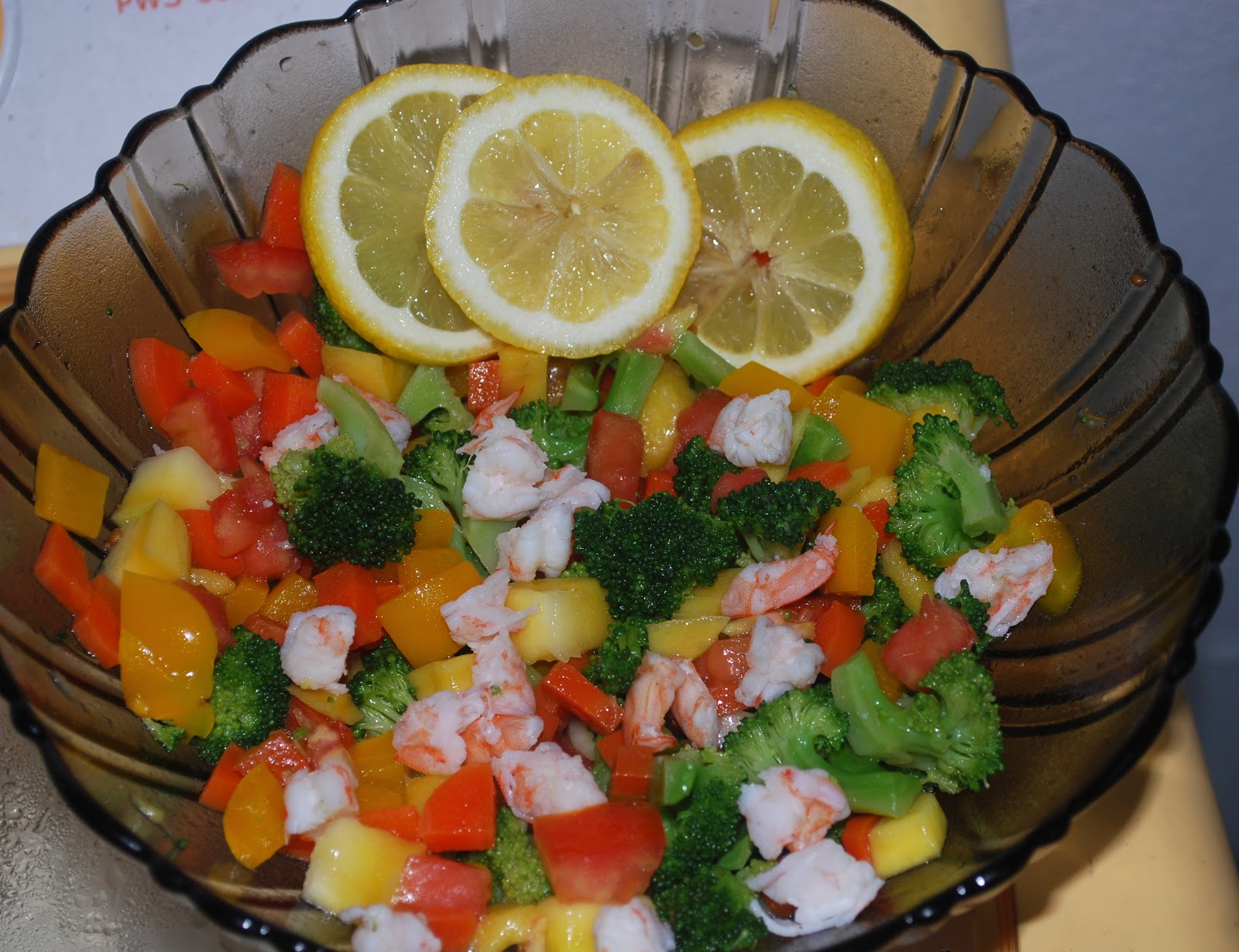 Salad udang dan mangga | Busy but healthy