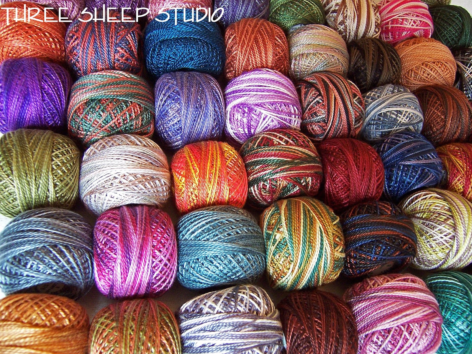 Three Sheep Studio: Thoughts On Thread - Punch Needle Embroidery...