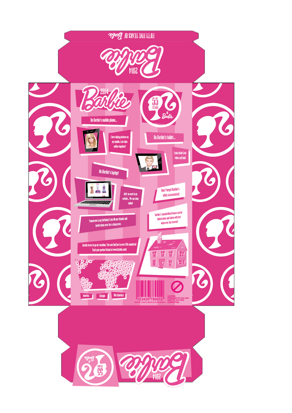 Design context: COP2: Practical project: Barbie - Design development.