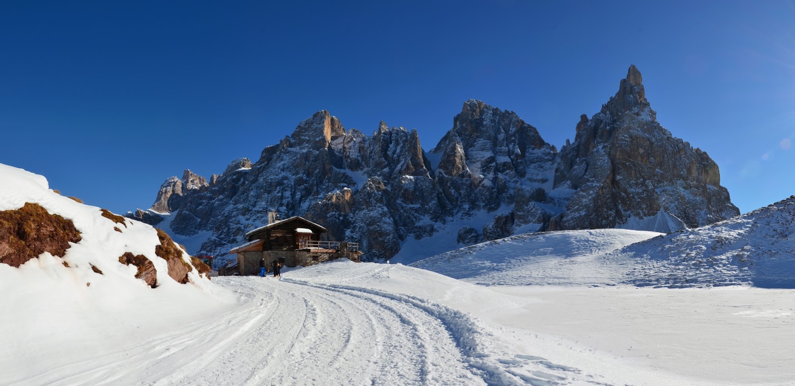 Baita Segantini e Malga Venegiota con le Ciaspole