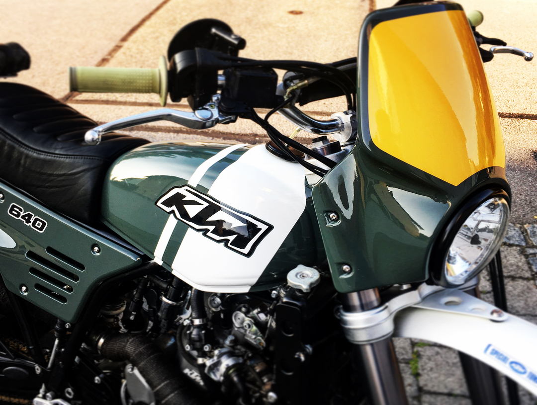 Man & the Machines KTM Scrambler - RocketGarage - Cafe Racer Magazine