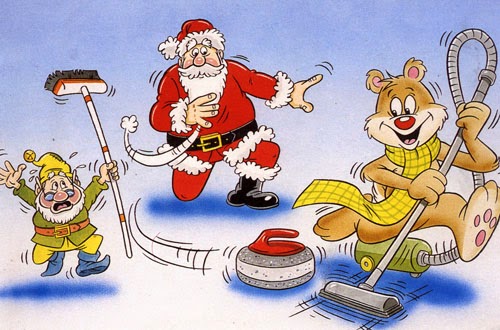 Curling History: The Curling Christmas Card