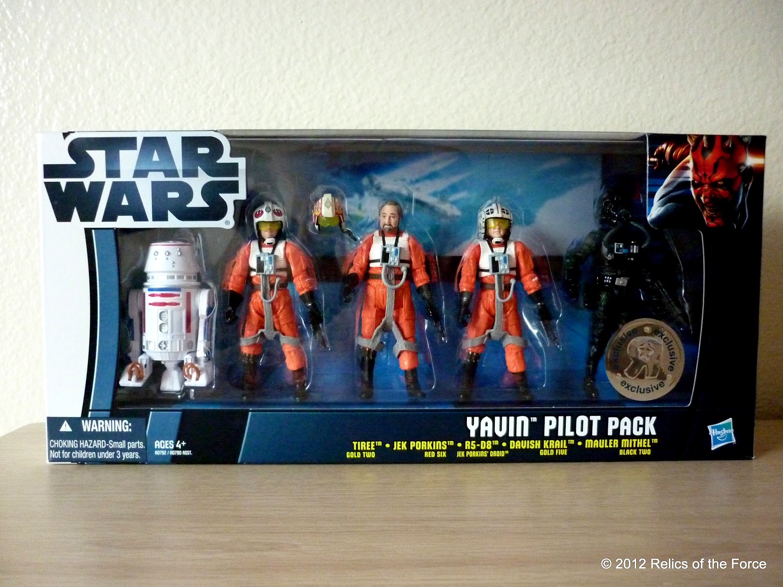 Relics of the Force: The Hunt Is On - Movie Heroes 3 3/4" Yavin Pilot ...