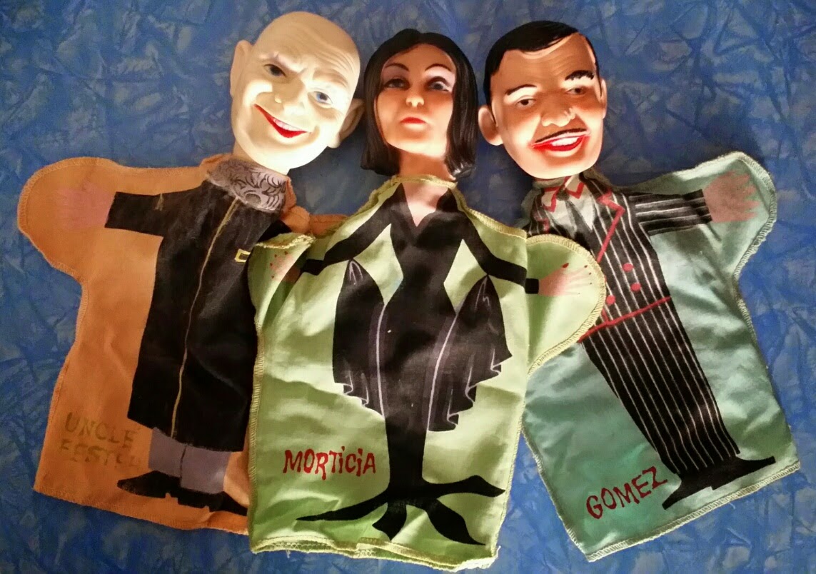 Tracy's Toys (and Some Other Stuff): 1960s Addams Family Puppets