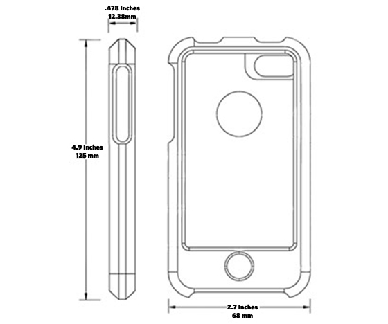 iPhone 4 Outdoor Case by CellHelmet