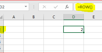 ROW Function in HLOOKUP function | Excel Solutions - Basic and Advanced