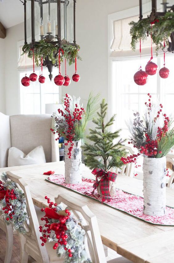 Christmas Stuff Red And White Christmas Table Setting Ideas