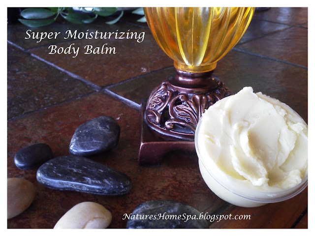 Natures Home Spa: Moisturizing Body Balm and Belly Balm Recipe