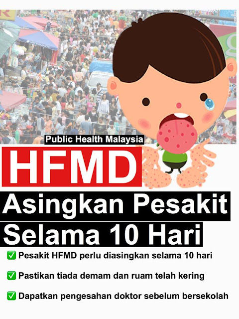 Tips Penting Merawat HFMD - Public Health Malaysia