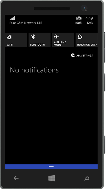 In below code i am trying send local toast notification to action center with toast popup,so i ...