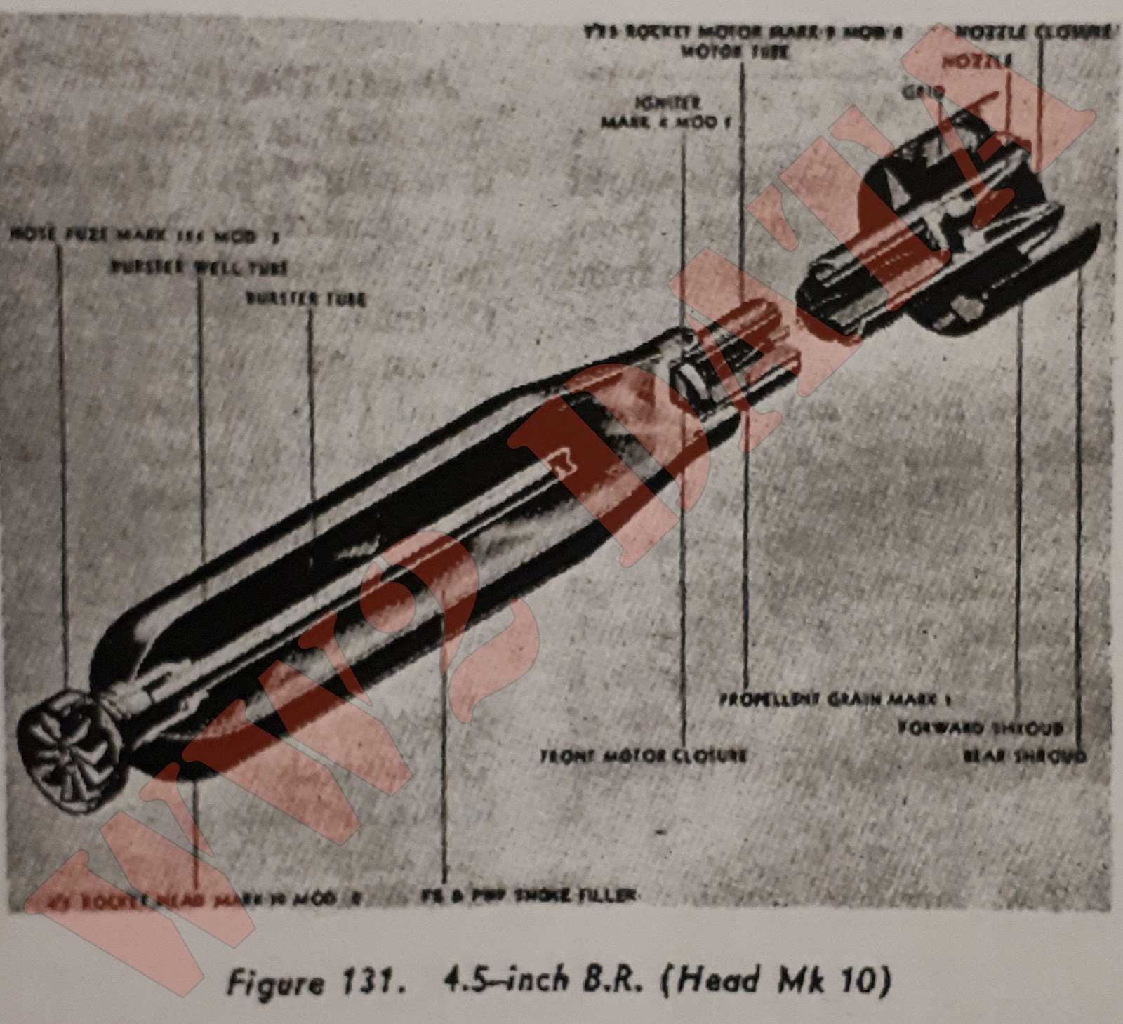 WW2 Equipment Data: American Projectiles and Explosives - Navy Rockets ...