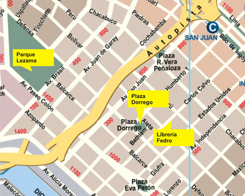 Como llegar a Parque Lezama | COMO LLEGAR