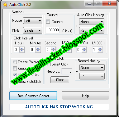 Ilegal Hacker - The best alternative: Autoclick 2.2