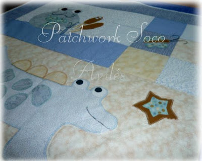 Patchwork Soco: Colchas infantiles: ¿hadas o animalitos?