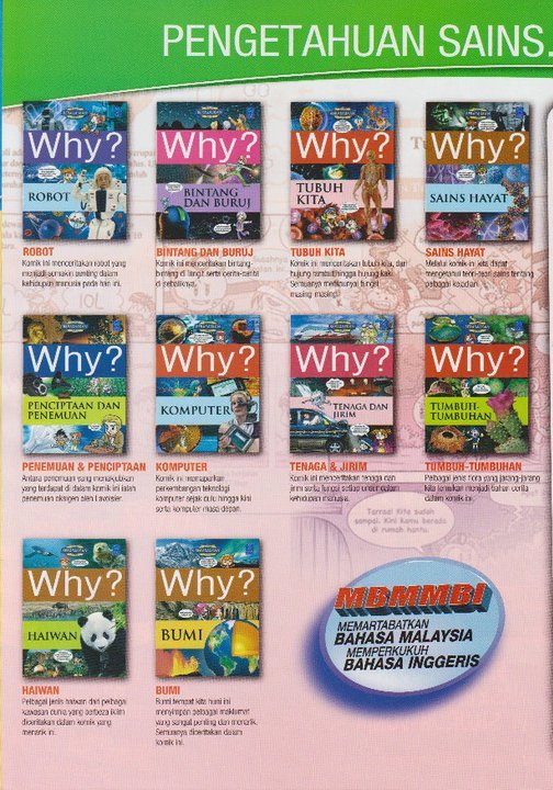 Kedai Sains Saya: Komik Berasaskan Sains WHY? Tumbuh-Tumbuhan Kedai Sains Saya: Komik Berasaskan Sains WHY? Tumbuh-Tumbuhan