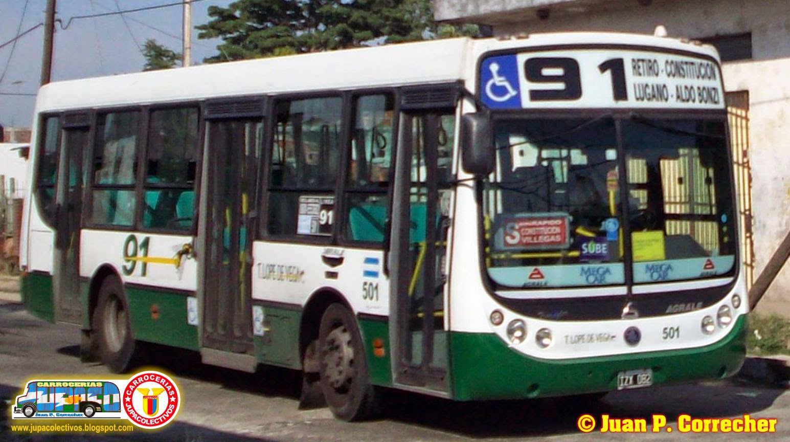 Fotos de colectivos: Transp. Lope de Vega - Linea 91 (1ª parte)