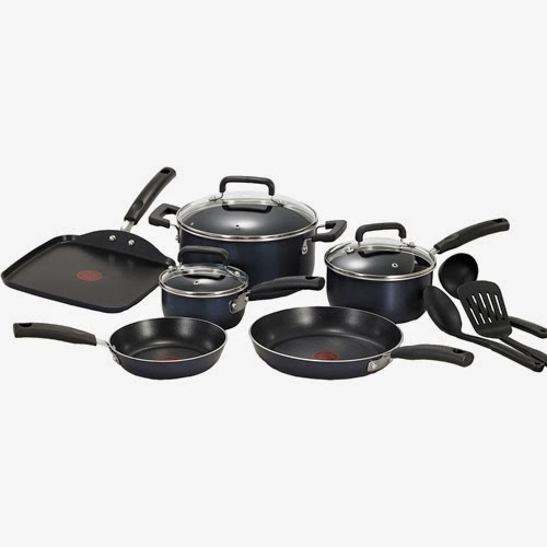 ANJ Jaya Enterprise: T-Fal Signature Total Non-Stick 12-Piece Cookware Set