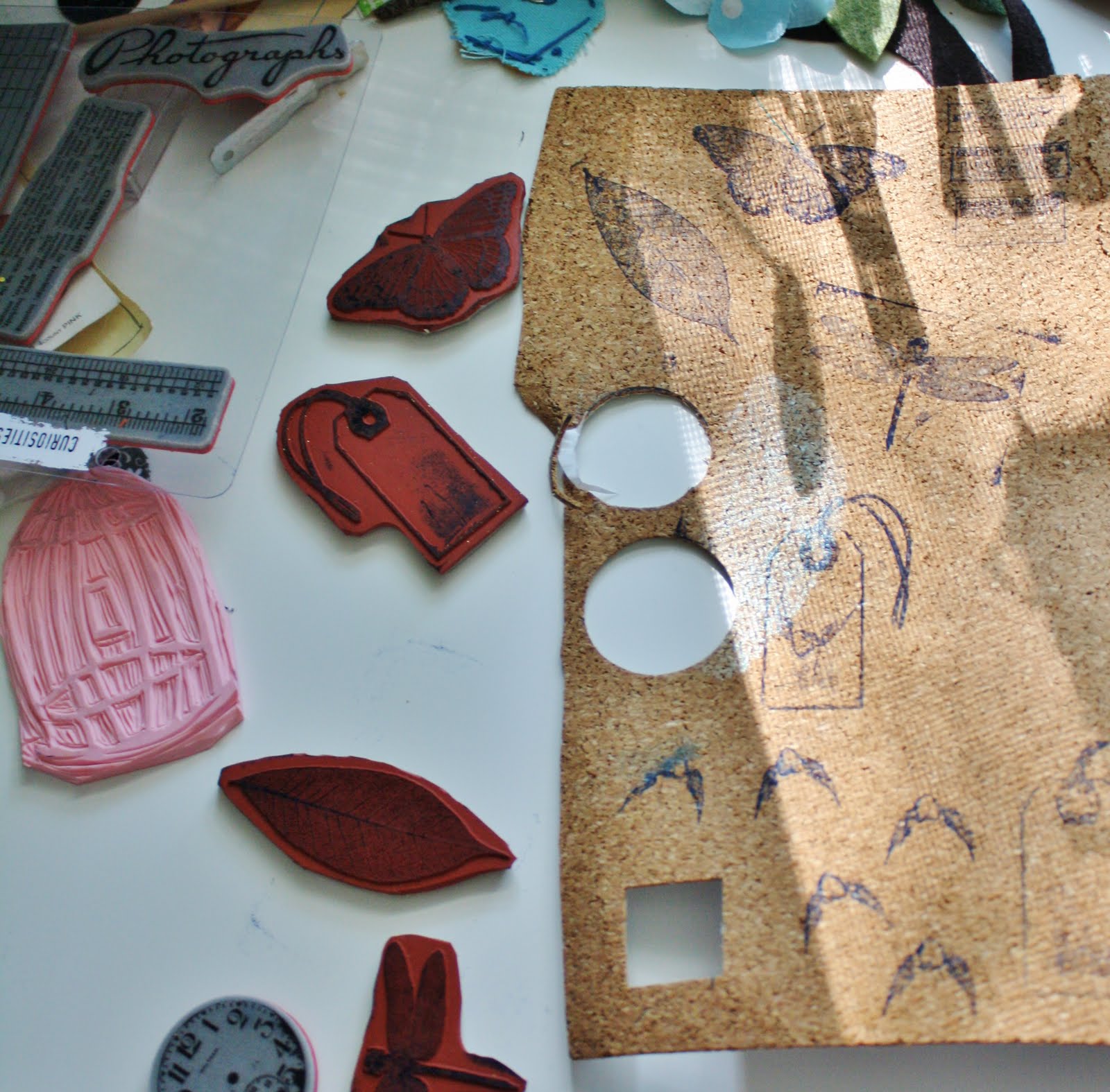 Art as Usual: Handmade Embellishments 101: Creating Your Own Stamped ...