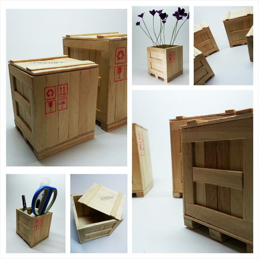 Mini Crates & Pallet | ardee's creation