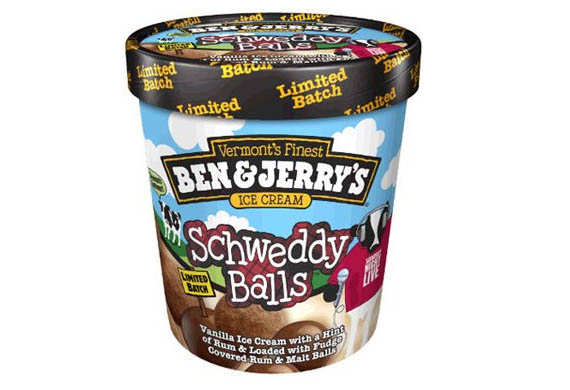Geek Preview!: Ben & Jerry's Schweddy Balls Review: We Can't Resist Em'