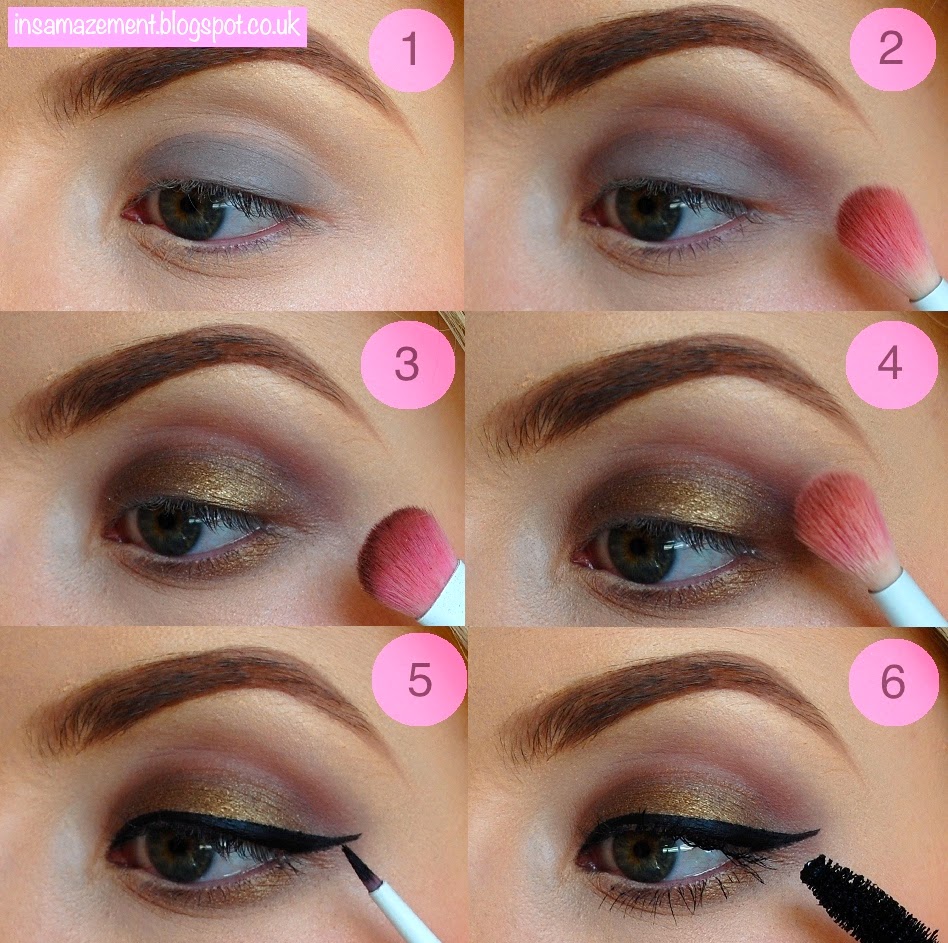 In SAMazement: Golden Smokey Eye Make-Up Tutorial