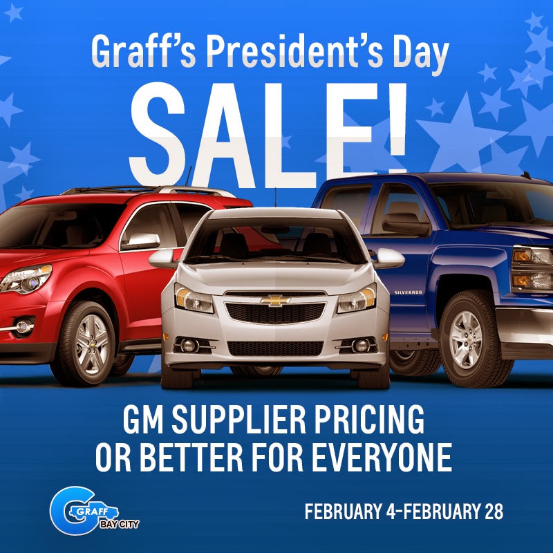 Hank Graff Chevrolet - Bay City: February Incentives at Graff Bay City