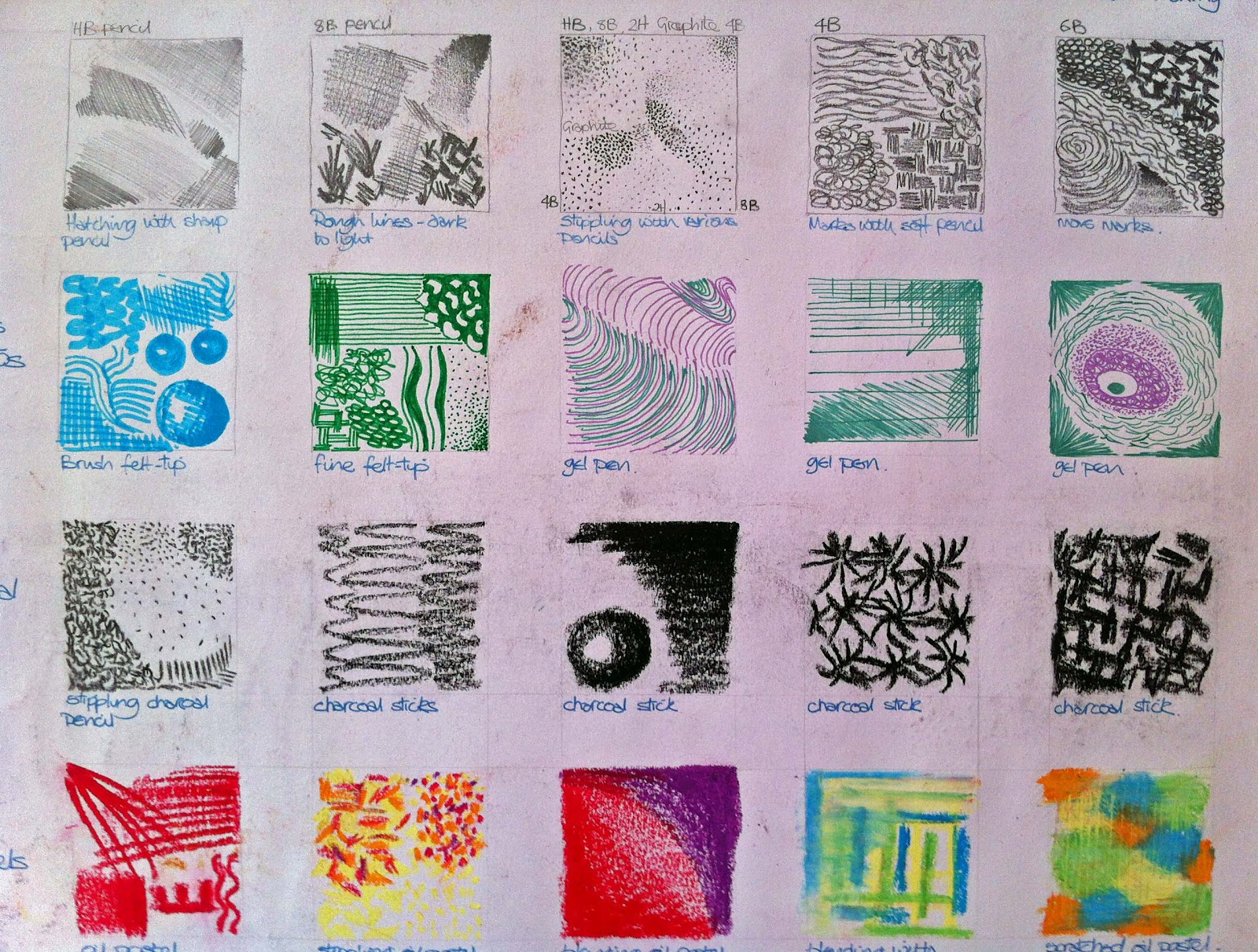 1 – Making marks | OCAdrawing1jfm