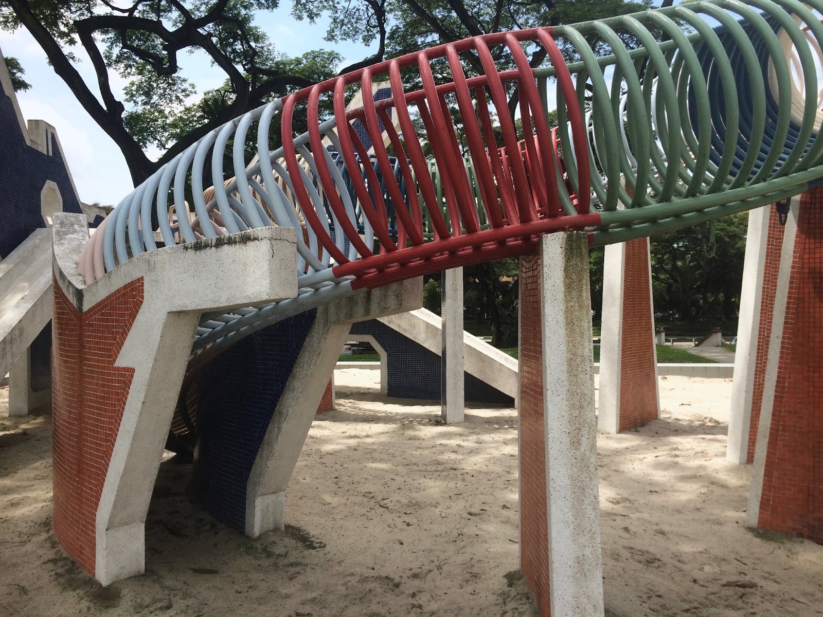 Dragon Playground @ Toa Payoh; Singapore | Moonlit