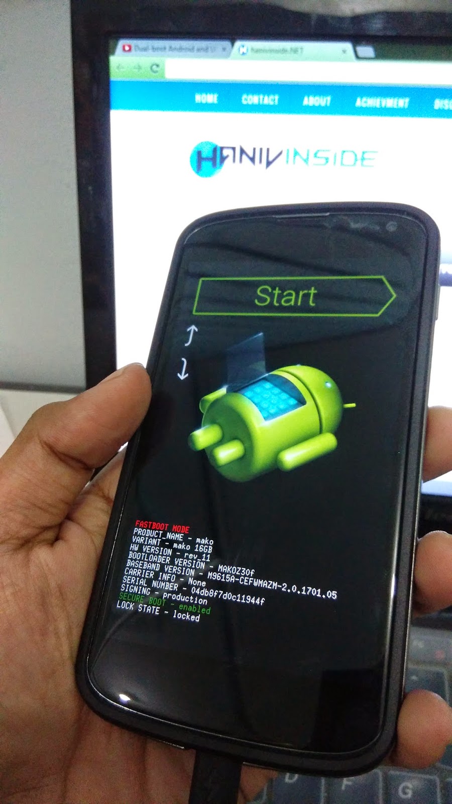 Install Dual Boot Android dan Ubuntu Touch di Nexus 4 - hanivinside.NET