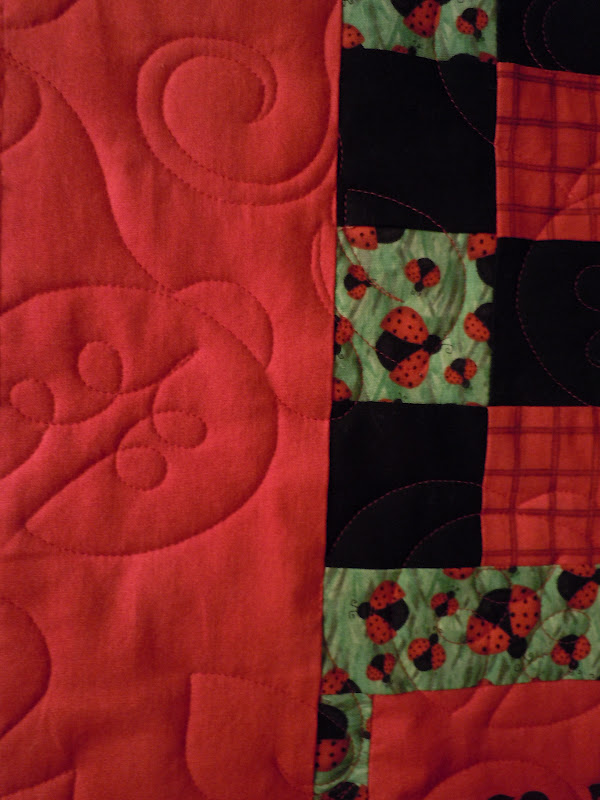 1 More Stitch: Picnic Lady Bug Quilt