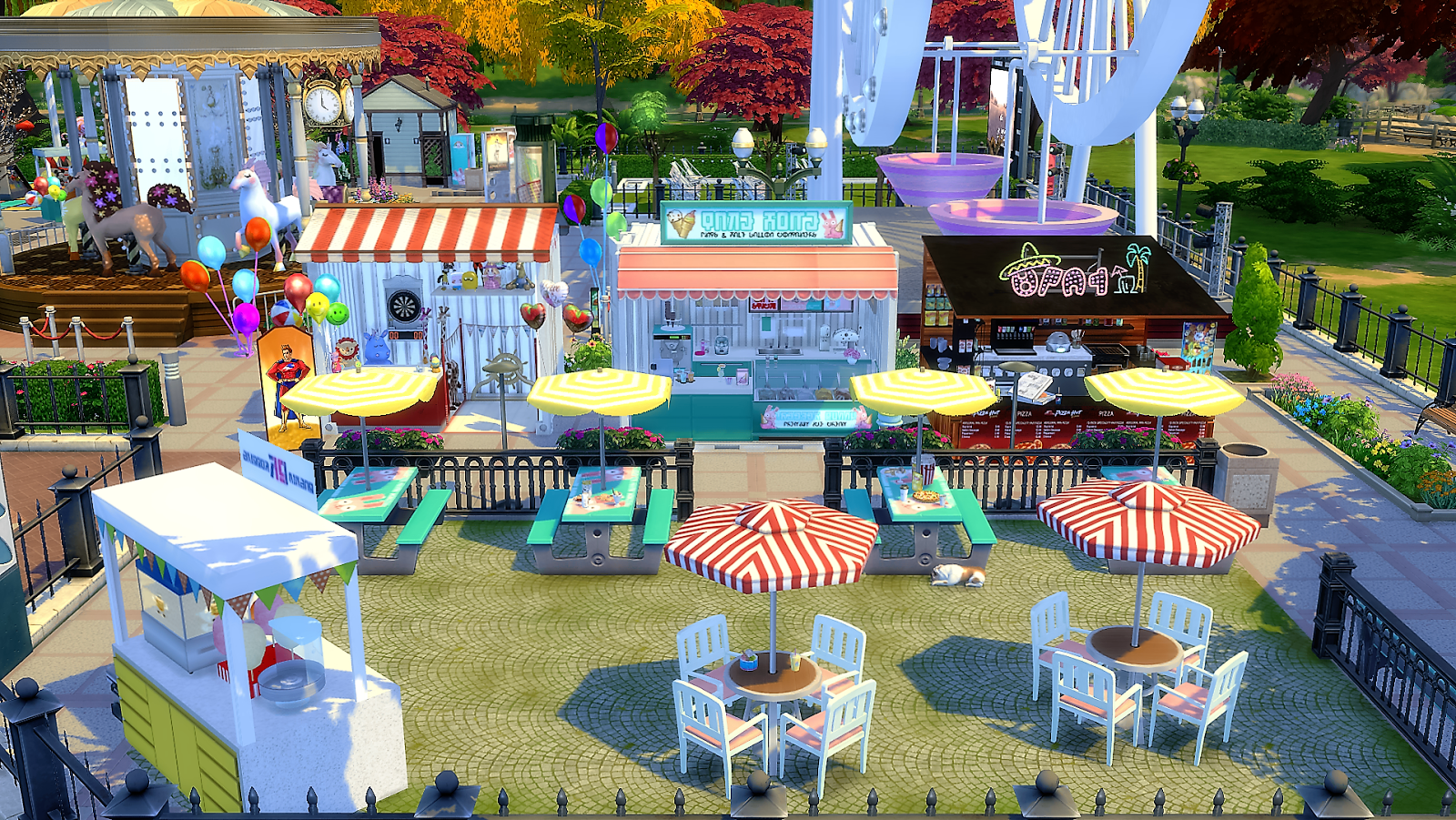 sim house design workshop: Sims 4 Bunny Wonderland ----- 兔仔游乐园