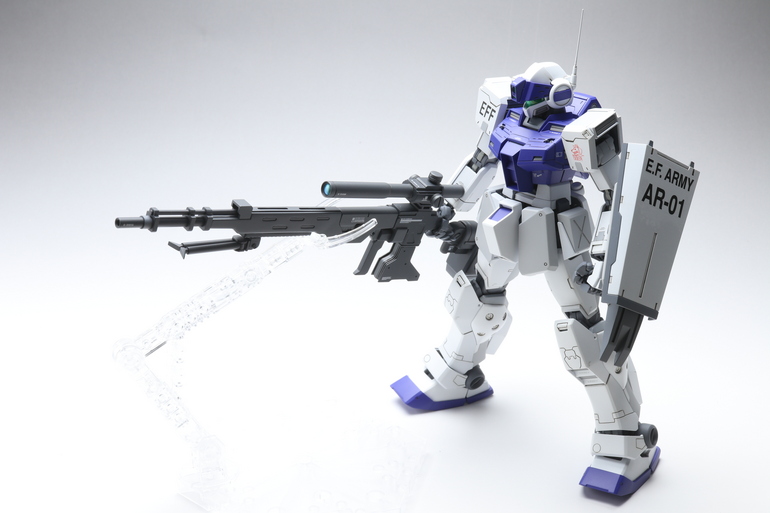 Custom Build: MG 1/100 GM Sniper II White Dingo Custom
