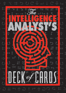 Sources And Methods: Pre-order Your "Intelligence Analyst's Deck of ...