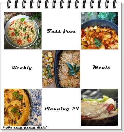 FUSS FREE WEEKLY MEALS PLANNING #4 (Menus complets et rapides de la ...