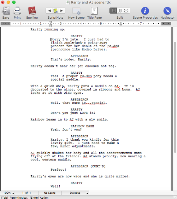 Equestria Daily - MLP Stuff!: Unreleased Scripts and Notes from Amy ...