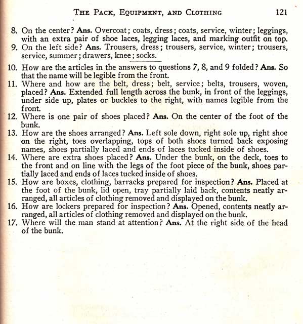 Marines In Forest Green: Early WWII USMC P-1915 Haversack and Bunk ...