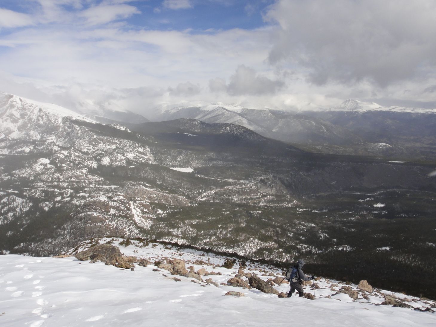 Hiking Rocky Mountain National Park: Half Mountain via Glacier Gorge TH.