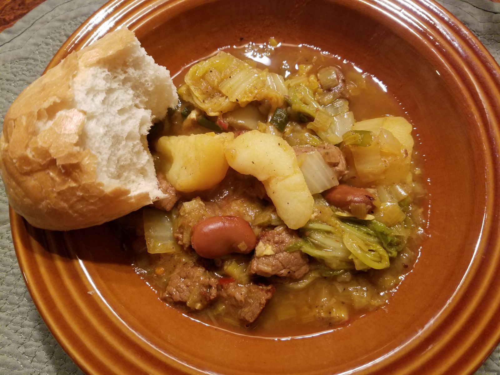 the offstage cook: The stew in the movie "The Good, the Bad, and the Ugly"