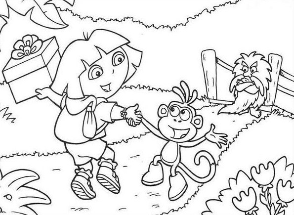 72+ Gambar Sketsa Dora