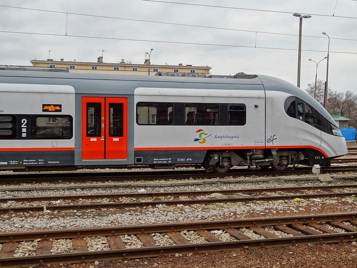 Świętokrzyskie Elfy. EN96-002 na stacji Kielce. | Kolejowe Kielce