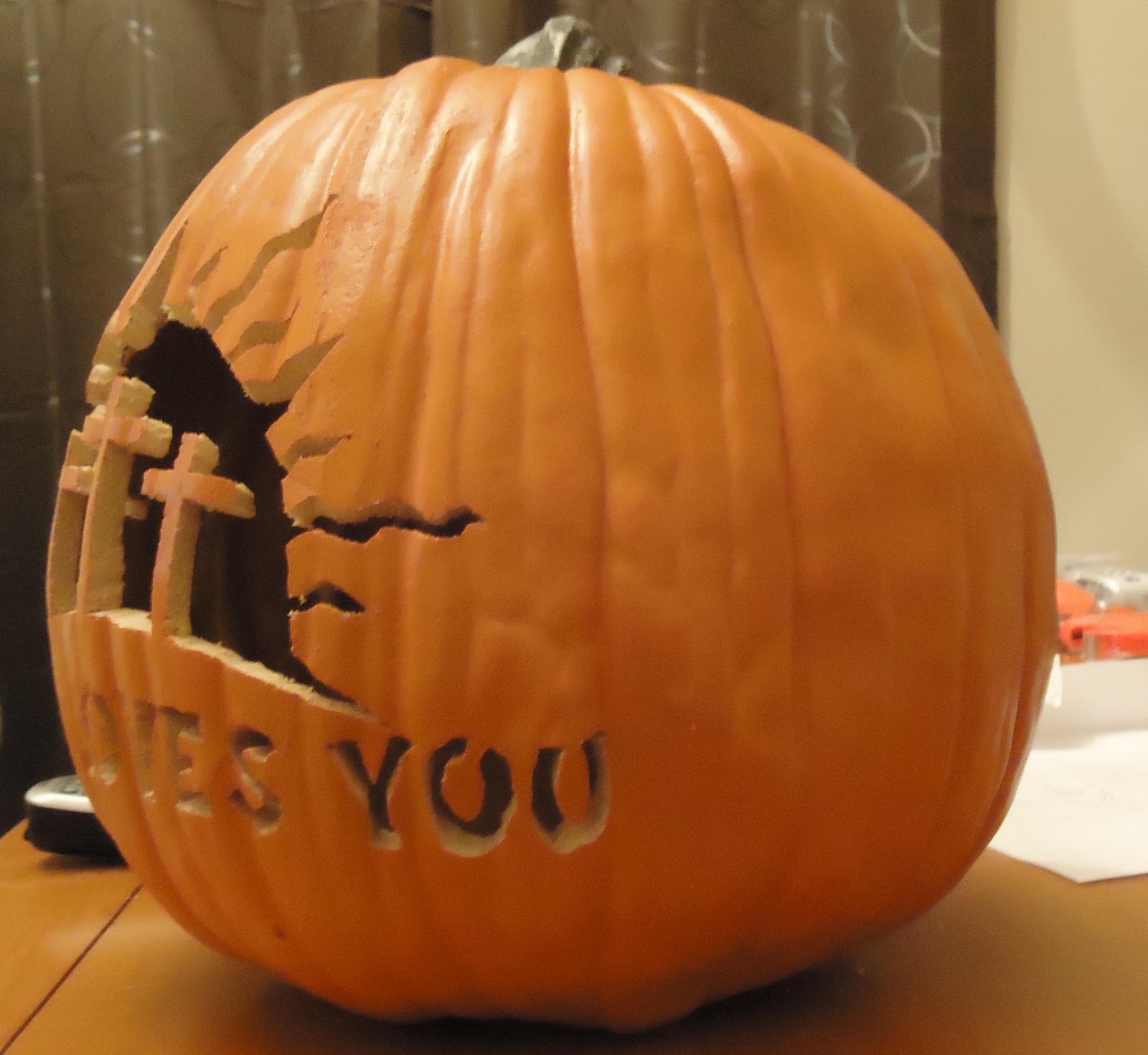 Snips-N-Snails: Jesus Loves You Jack-O-Lantern