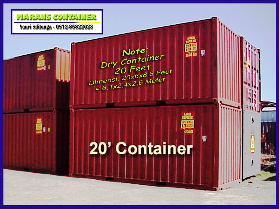 MARANS, JUAL dan SEWA KONTAINER BEKAS: Jual Kontainer Bekas atau Dry ...