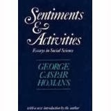 Teoría de Intercambio (George C. Homans): Biografía