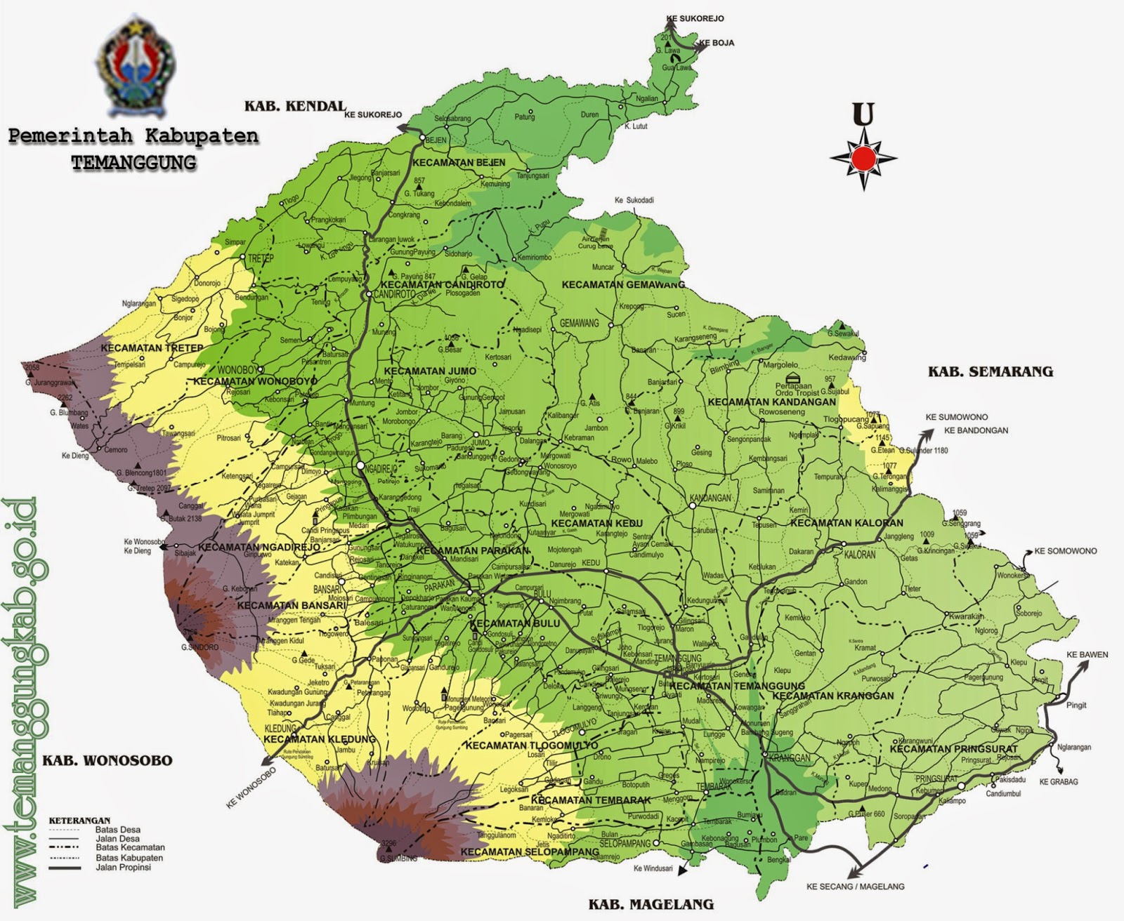 Tembaco: Sejarah Kota Temanggung