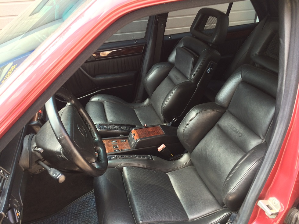 Mercedes-Benz E500 W124 on Black Neez Euro Five Wheels | BENZTUNING