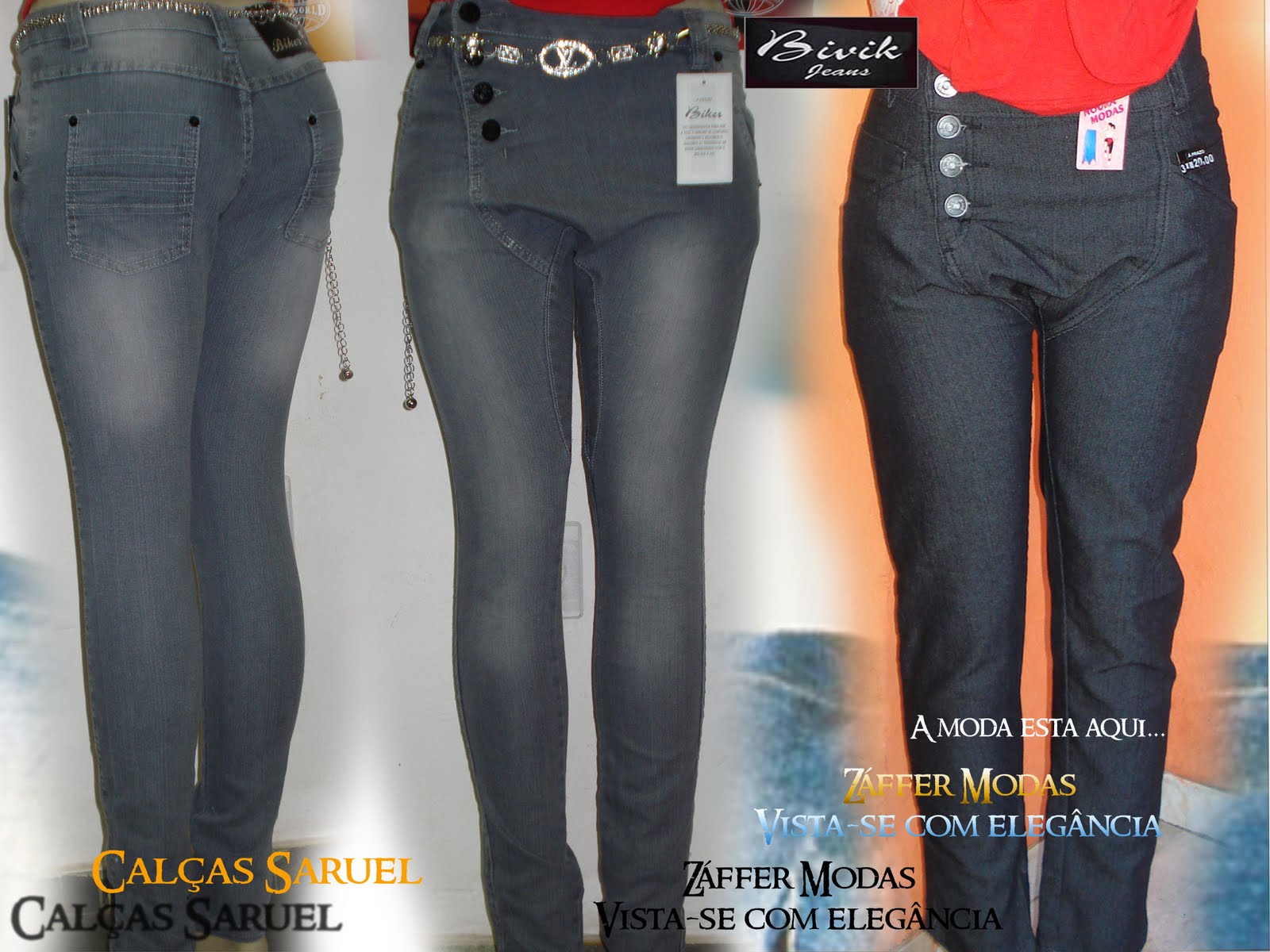 Blog da moda: tipos de calças jeans!