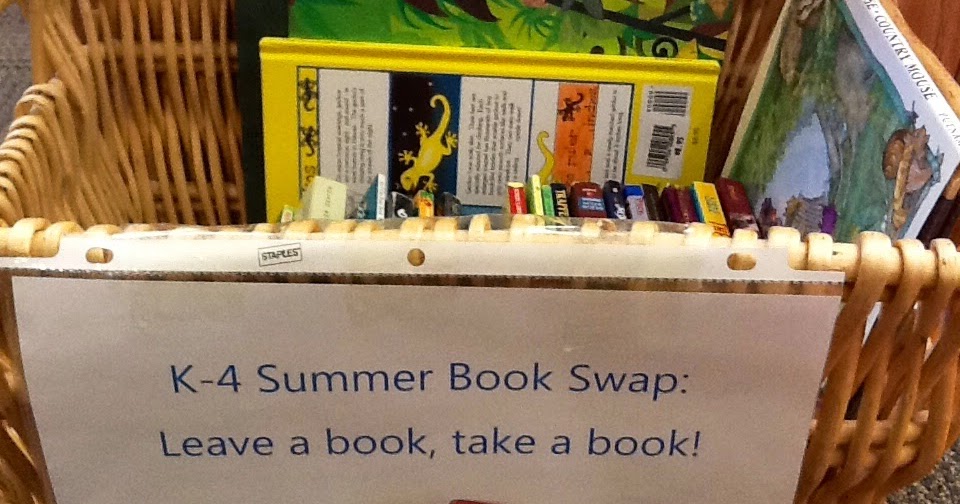 OWS Library Learning Commons: The summer reading book swap baskets are ...