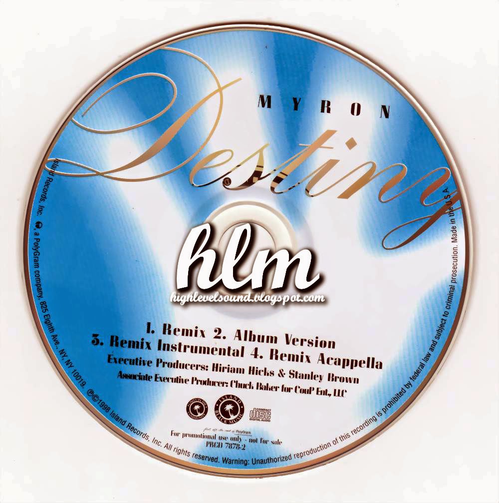 highest level of music: Myron - Destiny-(Remix)-(Promo_CDM)-1998-hlm